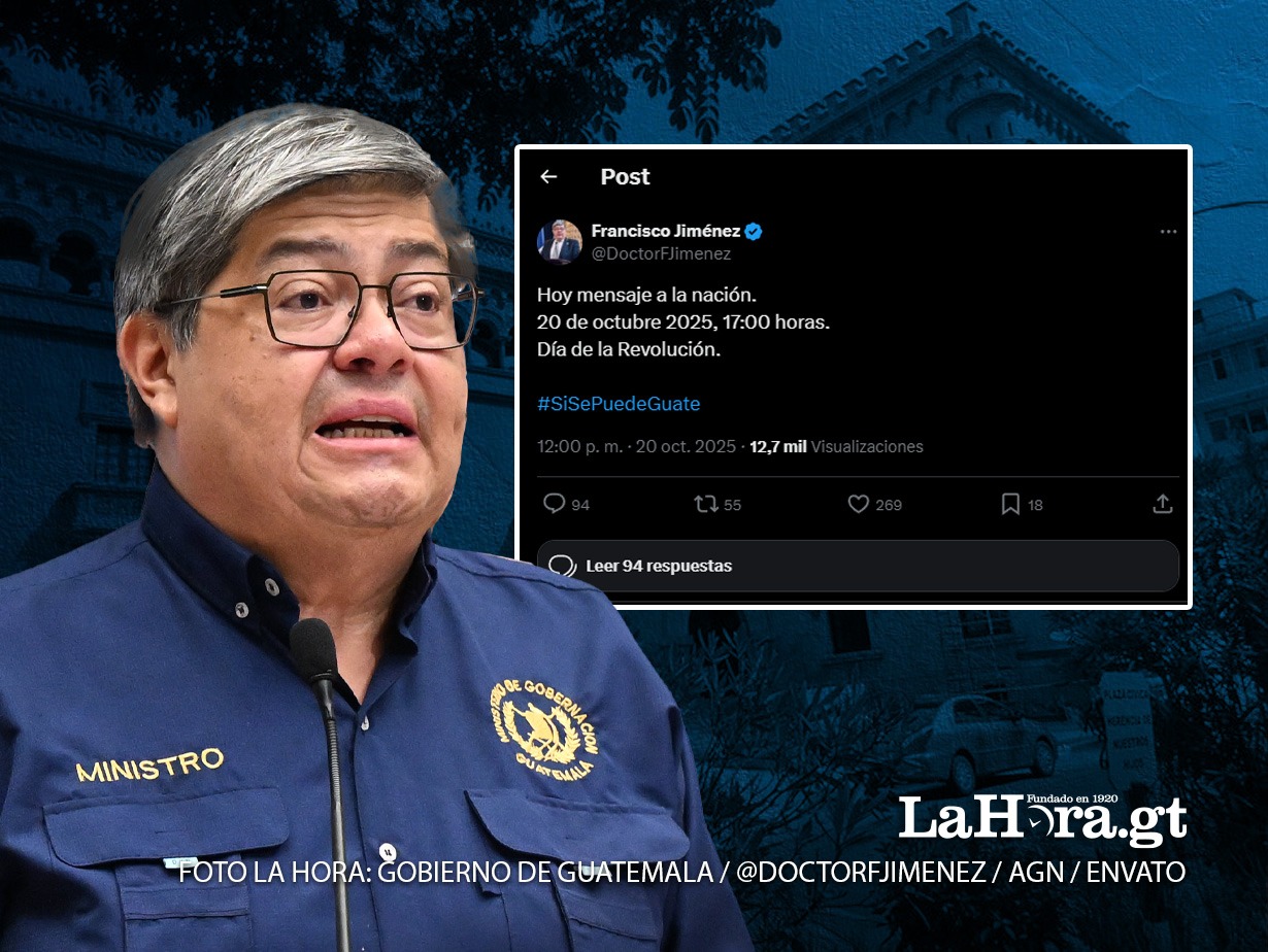 Francisco Jiménez dará un "mensaje a la nación" este lunes 20 de ...